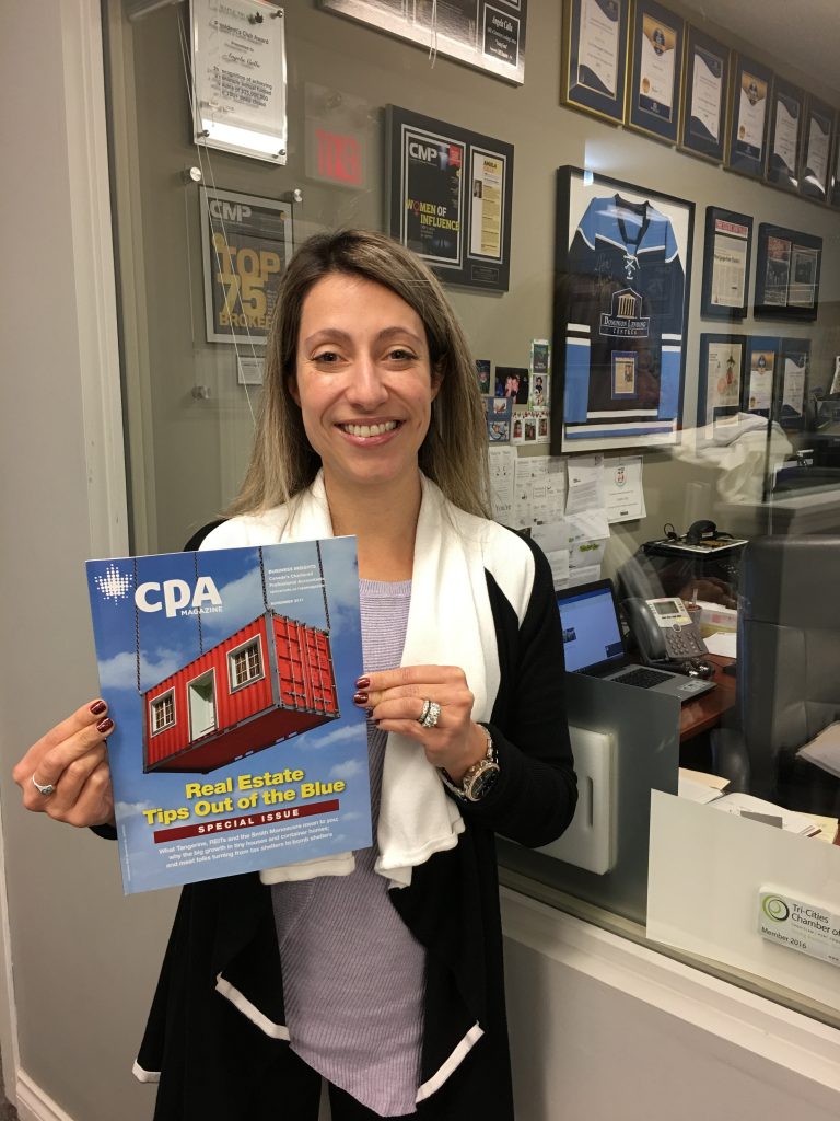 Angela Calla & Terry Hawes in CPA Magazine on Real Estate Investing ...